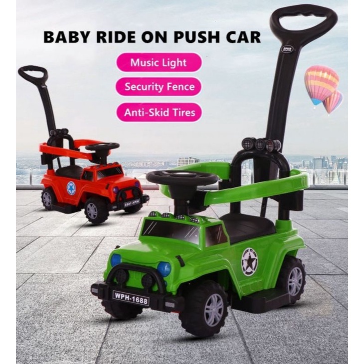 4 Wheels Baby Toy Car For Kids Bebemio Deluxe Mega Riding Toy Car Baby ...