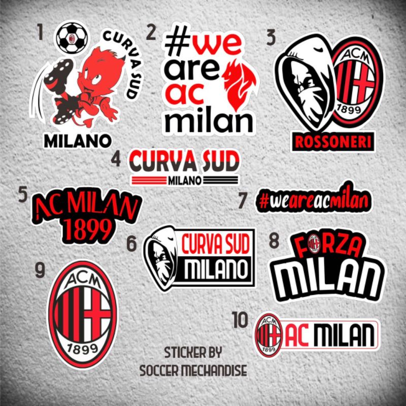 Milano Ball Sticker Pack | Shopee Philippines