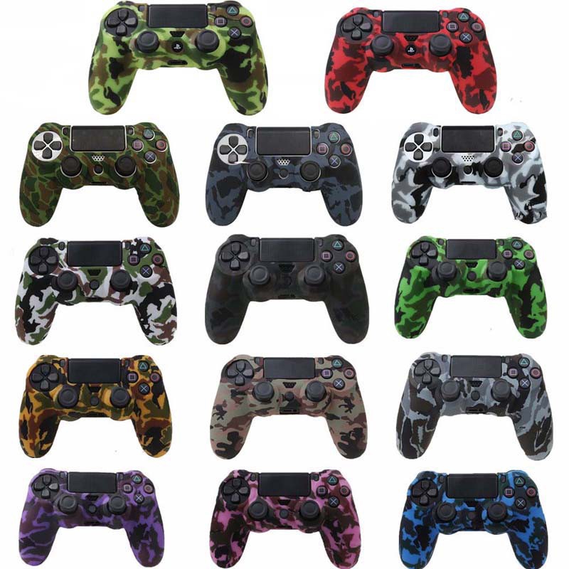 PS4 Silicone Case Cover For SONY Playstation 4 PS4 Controller Skin ...