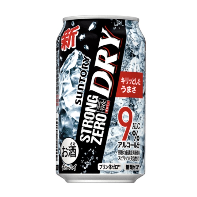 JAPAN Suntory Strong Zero Japanese Chu-hi Soda Drink 330mL | Shopee ...