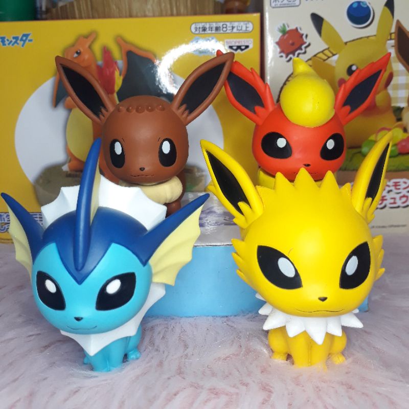 Pokemon Evee Evolution - kyun chara figure | Shopee Philippines