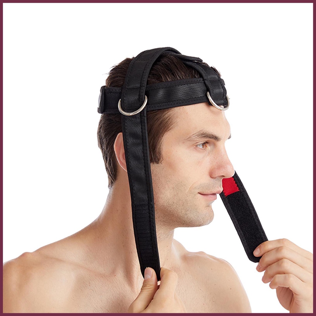 Neck Weight Lifting Harness Neck Exercise Equipment Head Exerciser ...