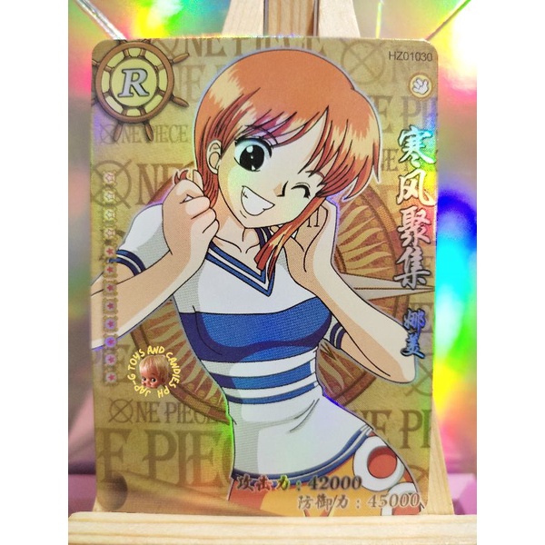 One Piece Straw Hat Crew - Nami / Nico Robin / Chopper Trading Cards ...