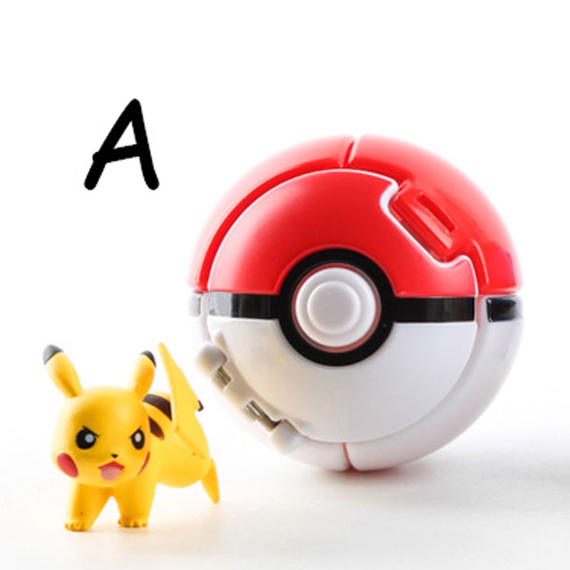 1 Pcs Pokeball Tiny Figures Inside Action Figures Toys Ball Pokemon ...