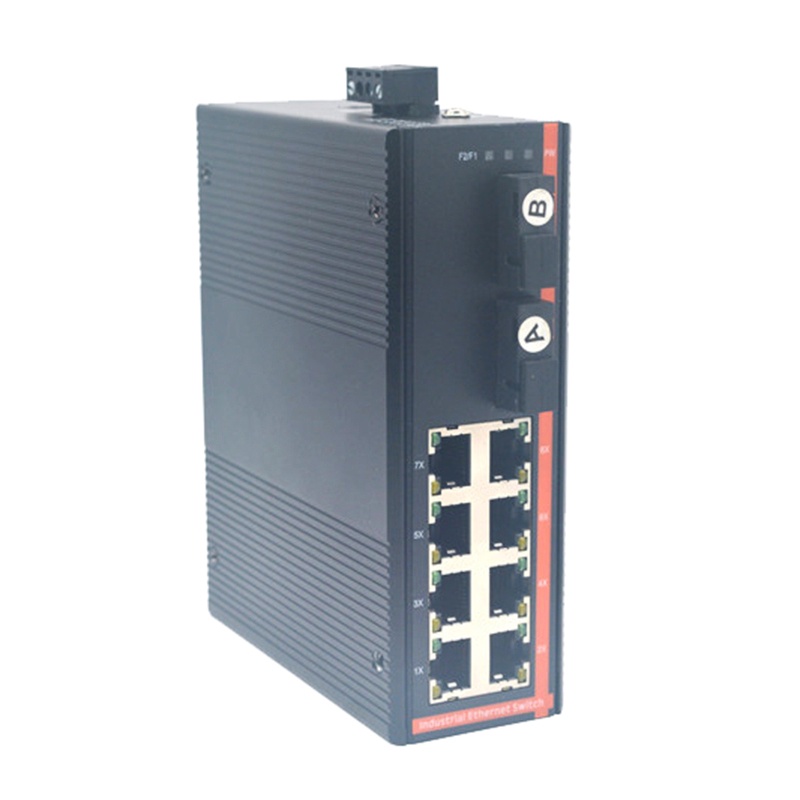 Industrial-grade Ethernet Switch 10/100M Fiber Switches 1SFP 4 RJ45 ...