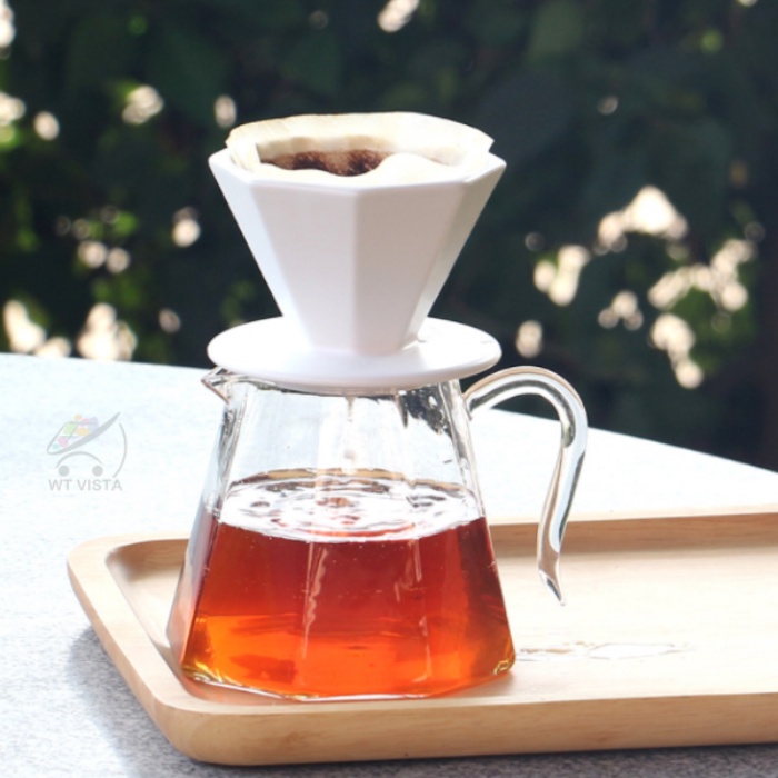 NIBU Ceramic Coffee Dripper V01 V02 Coffee Drip Filter Cup Pour Over ...