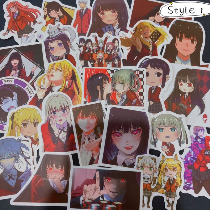 KAKEGURUI STICKERS | 30PCS | Shopee Philippines