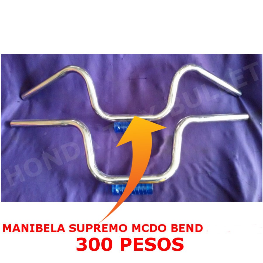 Handle Bar Stainless Universal Handle Bar 7/8 , MCDO Type Bend CT100 ...