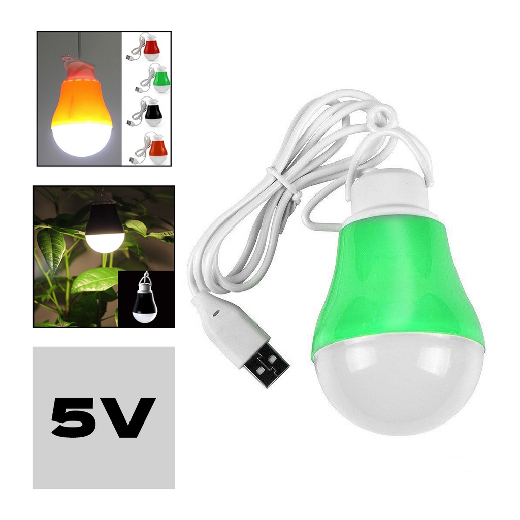 Empire 5V USB LED Bulb (Green) | Shopee Philippines
