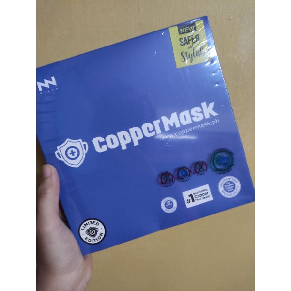 All New CopperMask Sapphire Blue | Shopee Philippines