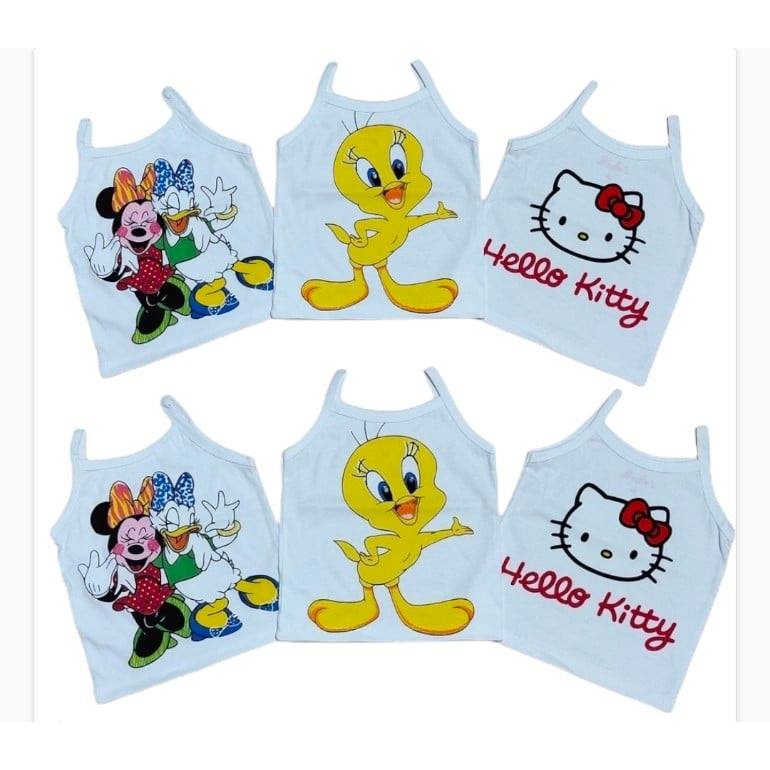 6PCS Dido's Spaghetti Sando for Girl Kids 0-7yrs Old | Shopee Philippines