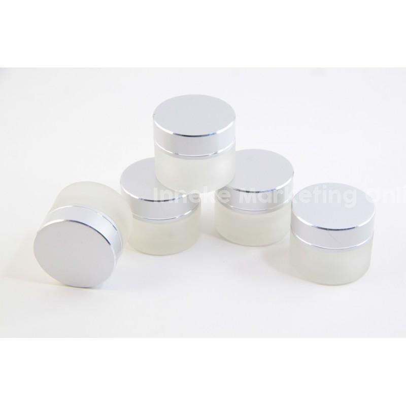 Pot glass 15 gram BR - pot glass 15G - glass jar 15 gram 15G Doff ...