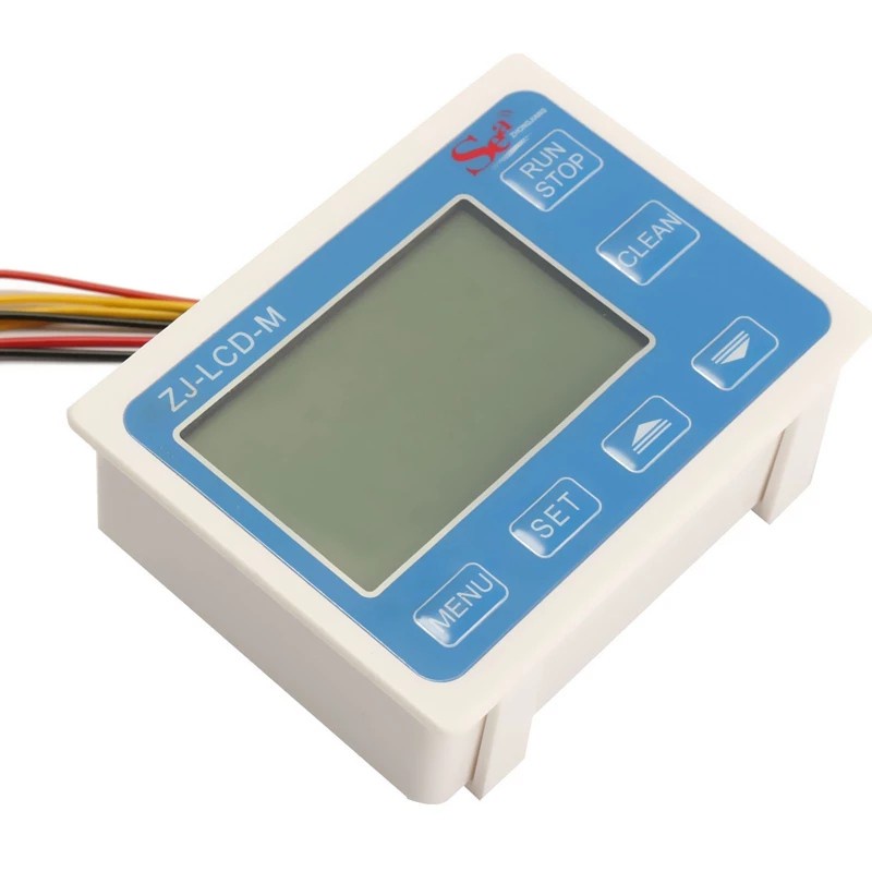 Digital Flow Meter LCD Display Digital Temperature Tester Meter ...