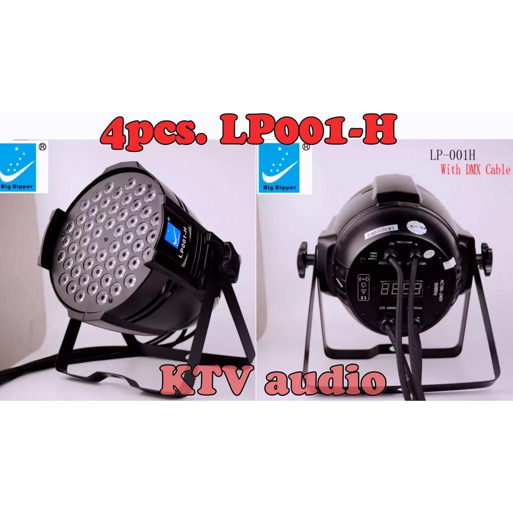 Big Dipper LP001-H plus new version (4pcs) 54X3W RGBW Stage Led ...