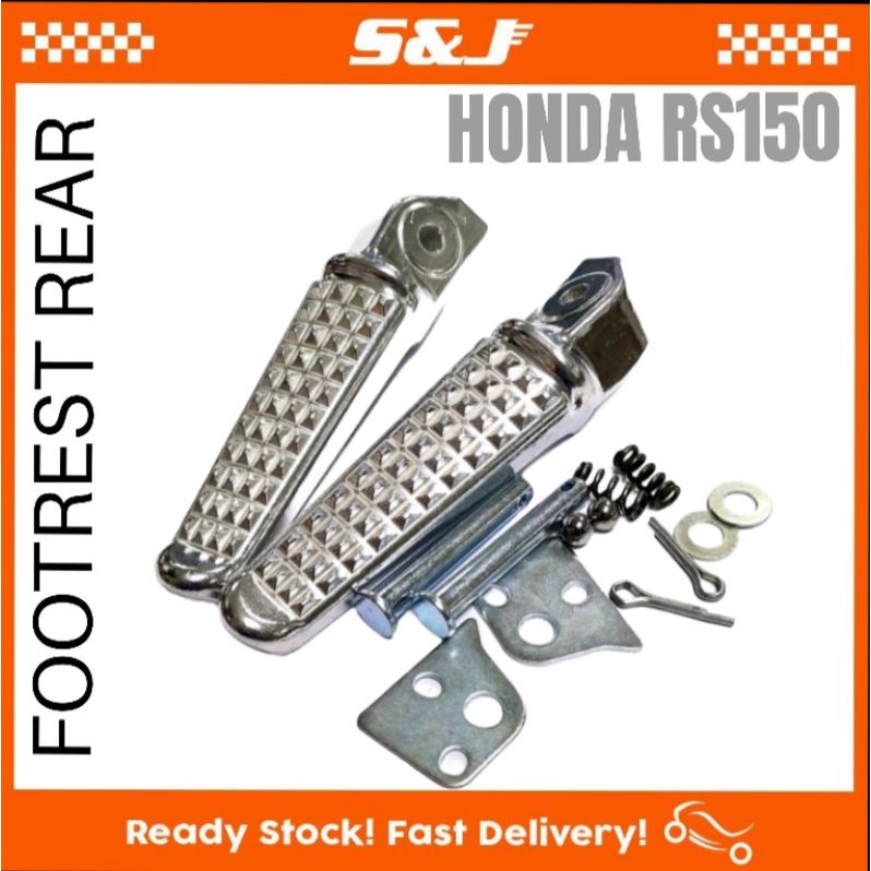 HONDA RS150 RSX REAR FOOTREST HONDA RS150 CB150 FOOTREST STEP REAR ...