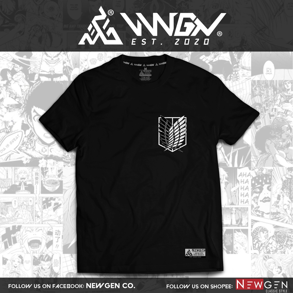 Wings of Freedom - Attack on Titan AOT || NEWGEN® Clothing | Anime ...