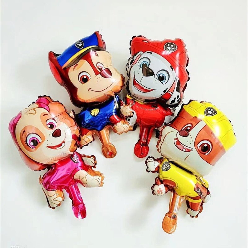 Paw Patrol Balloons Mini Paw Patrol Foil Balloon Paw Patrol Party Needs Birthday Decor Party ...