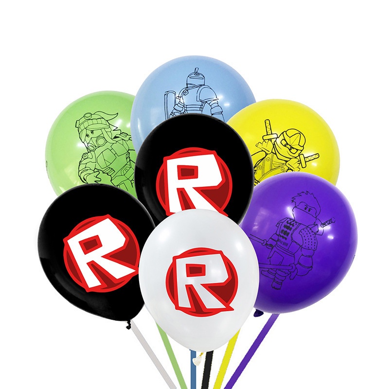 Roblox Game Themed Latex Balloon Set Kids Birthday Party Party ...