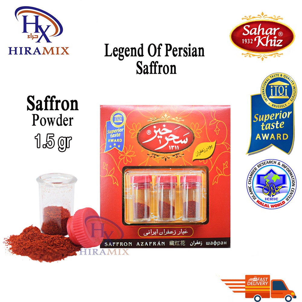 Saffron Powder Pure High Quality Red Saffron Powder / Serbuk Safron 1 ...
