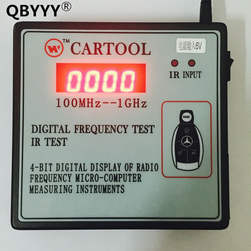 QBYYY Car IR Infrared Remote Key Frequency Tester Remote Control ...