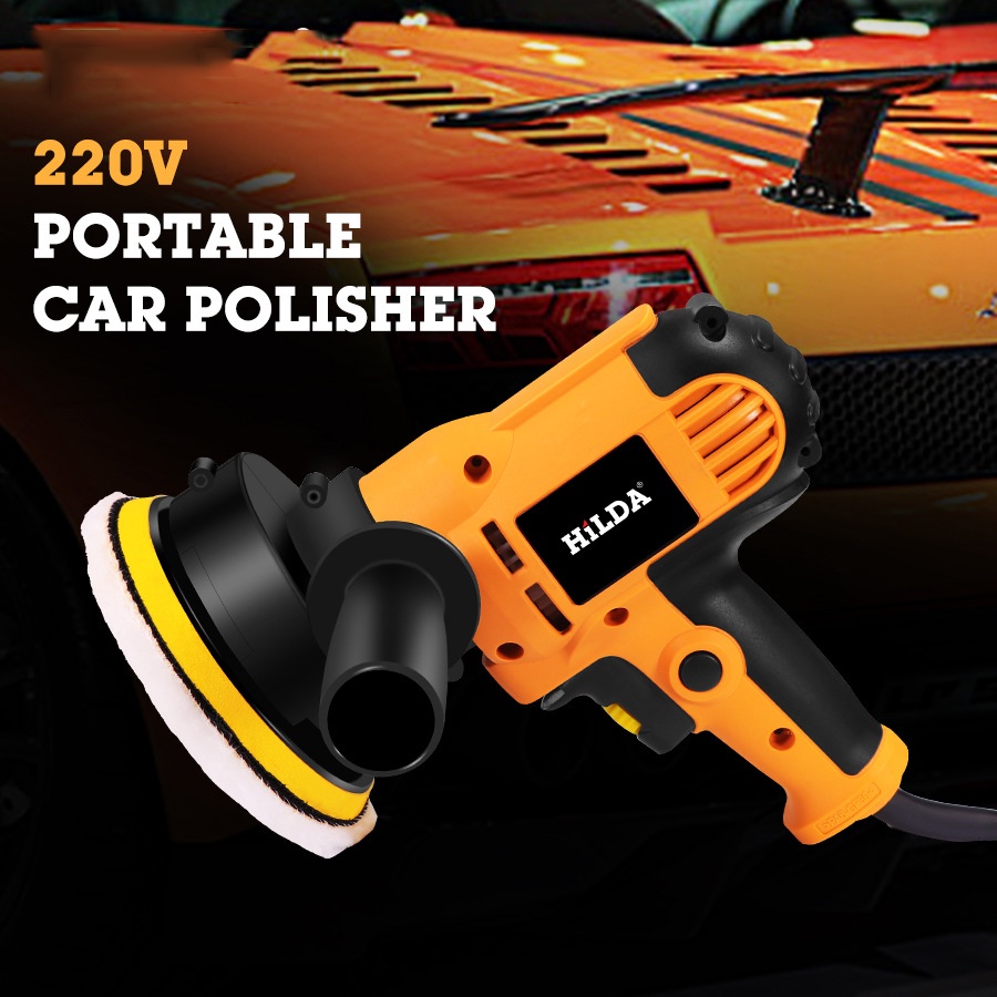 Portable Car Polisher Electric Buffing Machine Bupping Polishing ...