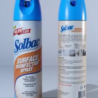 300g 400g 500ml SOLBAC DISINFECTANT & SURFACE DISINFECTANT SPRAY ...