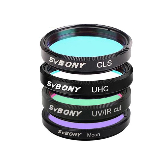 Svbony SV156 Telescope Filter 1.25'' UHC CLS Moon UV/IR Cut Filters Set ...