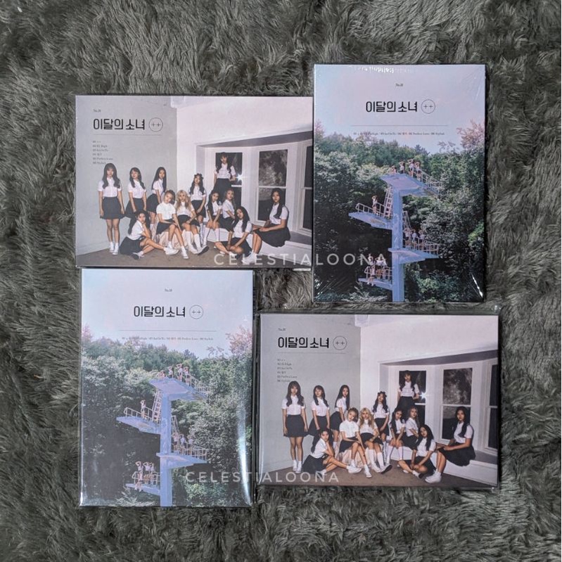 Loona ++ plus plus plus Hi High Reprint Danal Album Only | Shopee ...