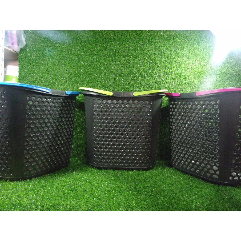 #1189 Laundry basket with handle | Shopee Philippines