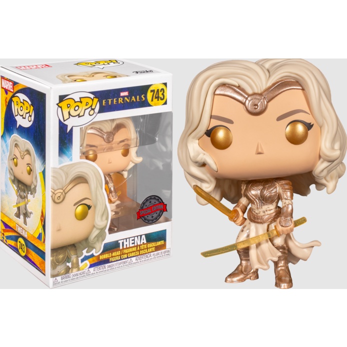 Thena with Two Swords Funko Pop! Special Edition (Marvel Comics ...