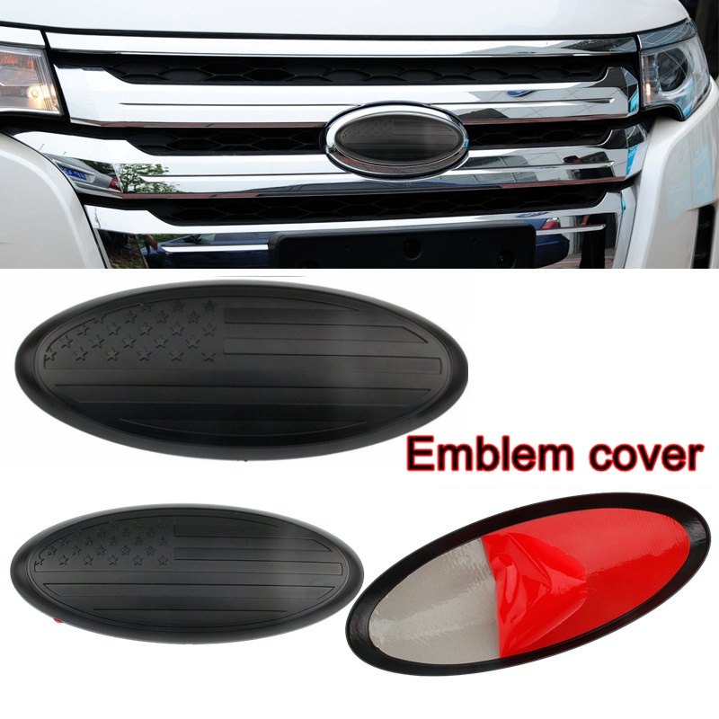 9 inch 7 inch emblem cover sticker for Ford F150 Edge Tourneo Ranger ...