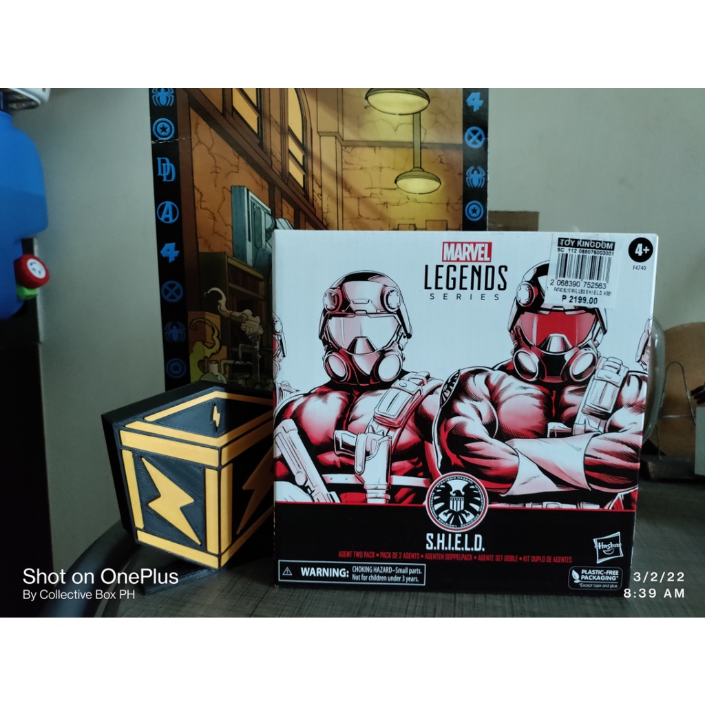S.H.I.E.L.D Shield Agent Trooper 2-Pack Marvel Legends Series | Shopee ...