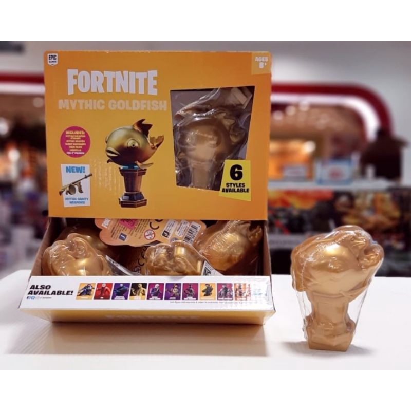 Fortnite Mythic Goldfish Trophy Weapon Accessory Set | Shopee Philippines