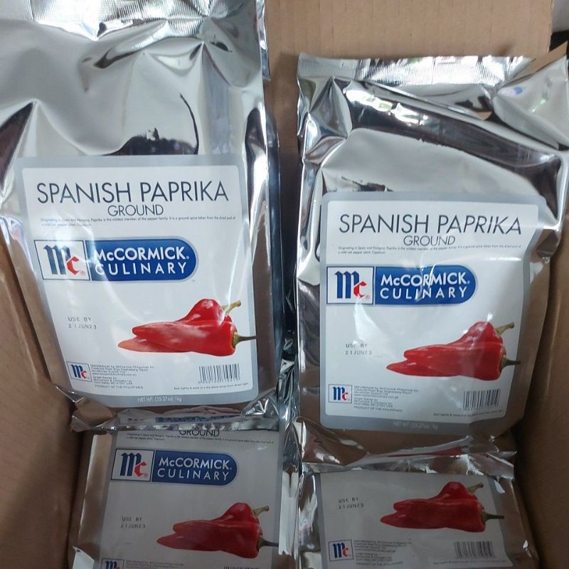 McCormick Spanish Paprika 1kg Foil Pack Large Serving [Fast Shipping ...