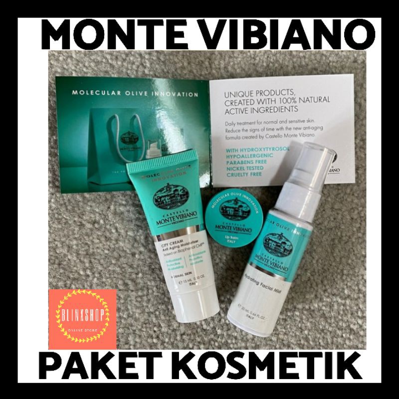 Original CASTELLO MONTE VIBIANO Cosmetic Package | Shopee Philippines