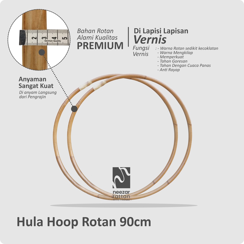 Hula Hoop hulahoop hulahop holahop Rattan 90 cm | Shopee Philippines