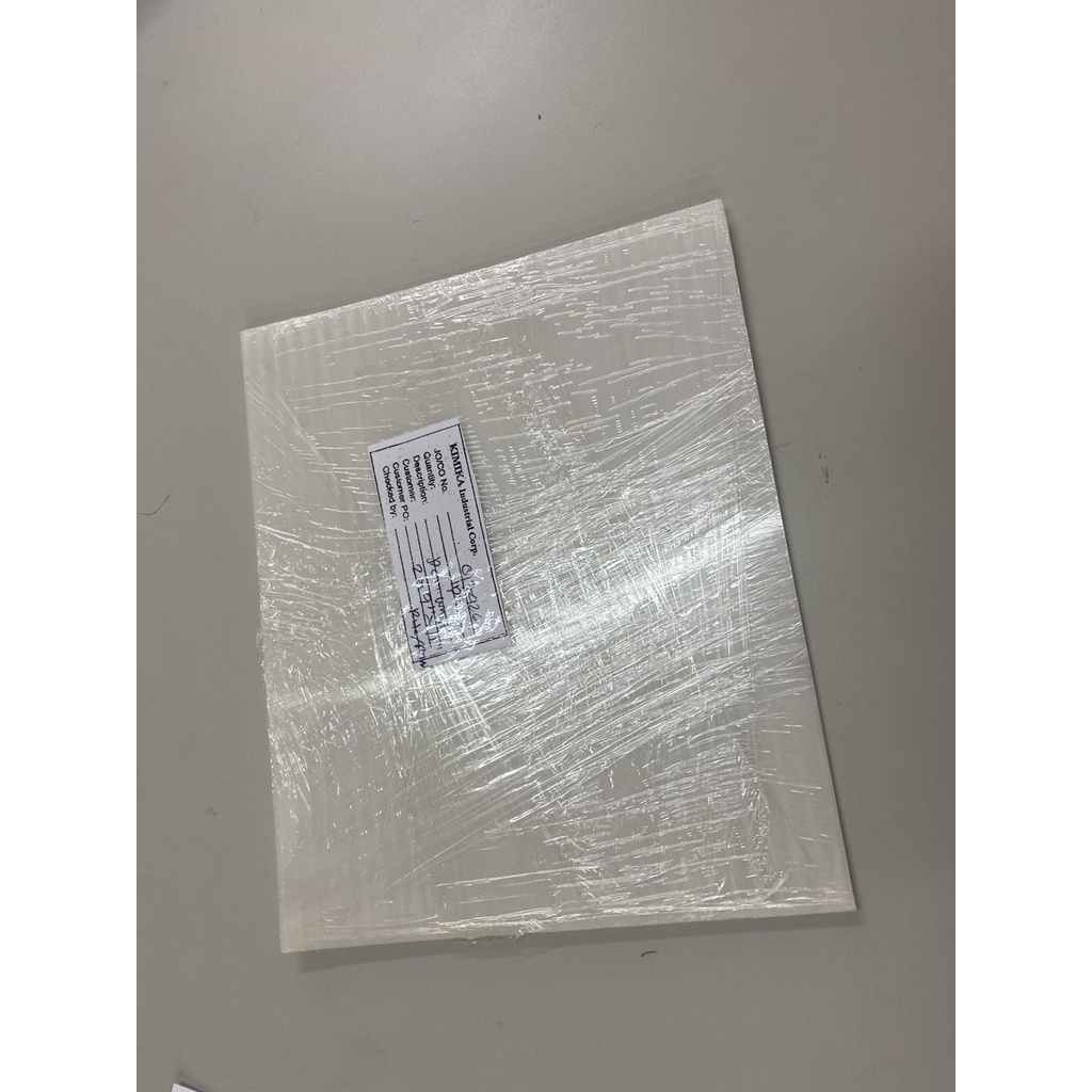 Delrin POM Acetal White Sheet size 2mm x 9 inches x 11 inches ...