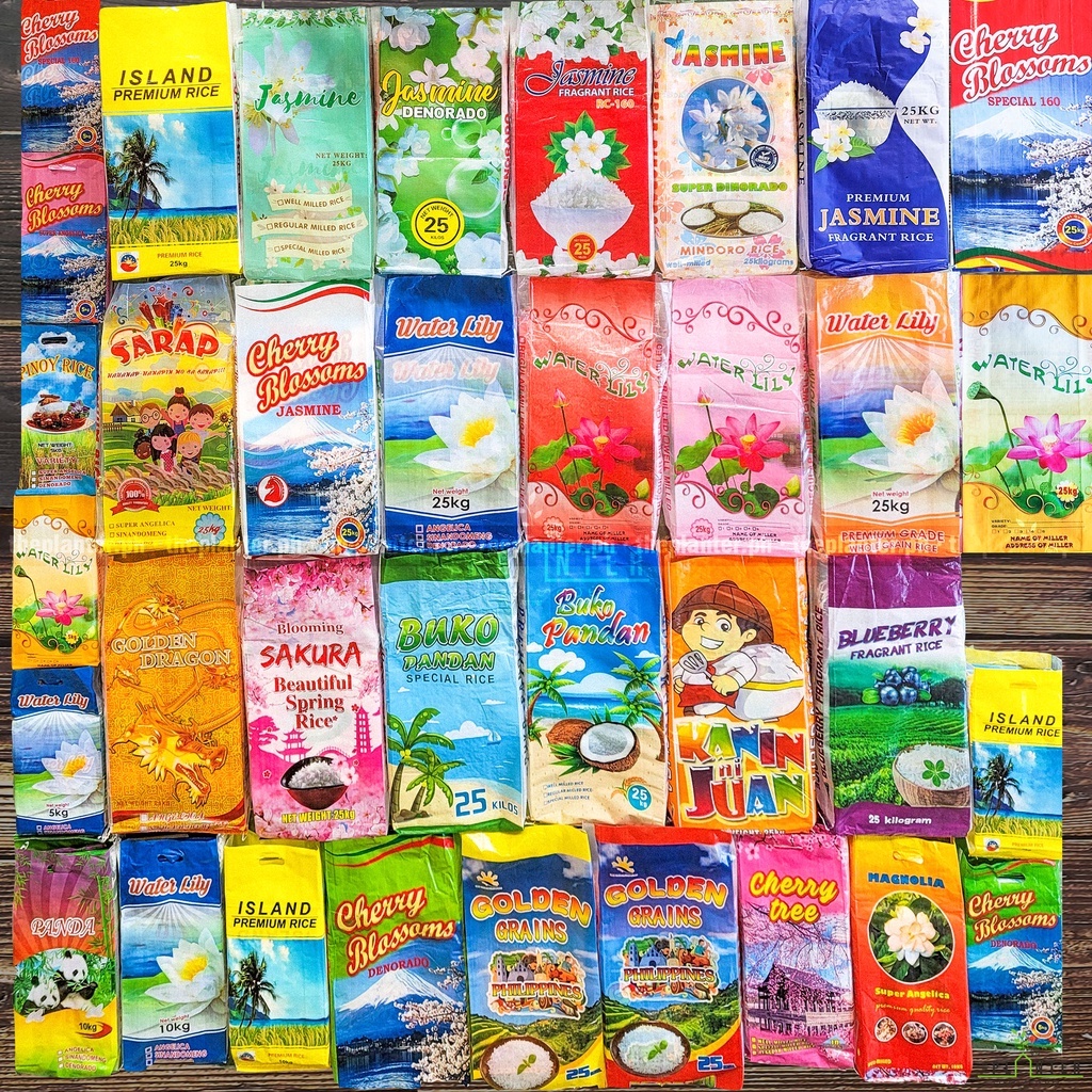 (25kg) DOUBLE LAMINATED SACK (25kg) for RICE storage BRAND NEW ...