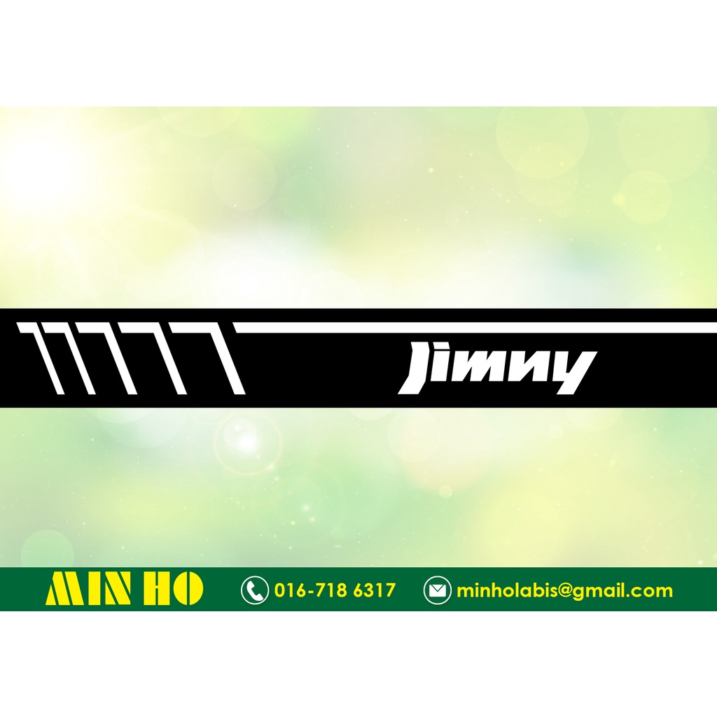 Jimny Sticker (Custom Size) | Shopee Philippines