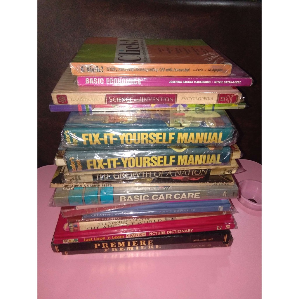 General Interest Books Set 4 (HB/SB, Preloved) | Shopee Philippines