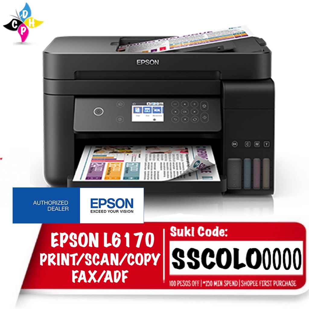 EPSON L6170 STD (EPPI) All in one Printer | Shopee Philippines