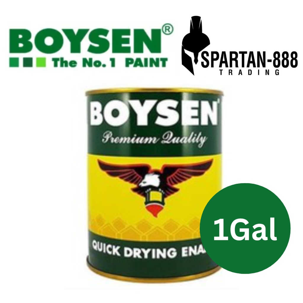 Boysen Quick Dry Enamel QDE for metal and wood Gallon | Shopee Philippines