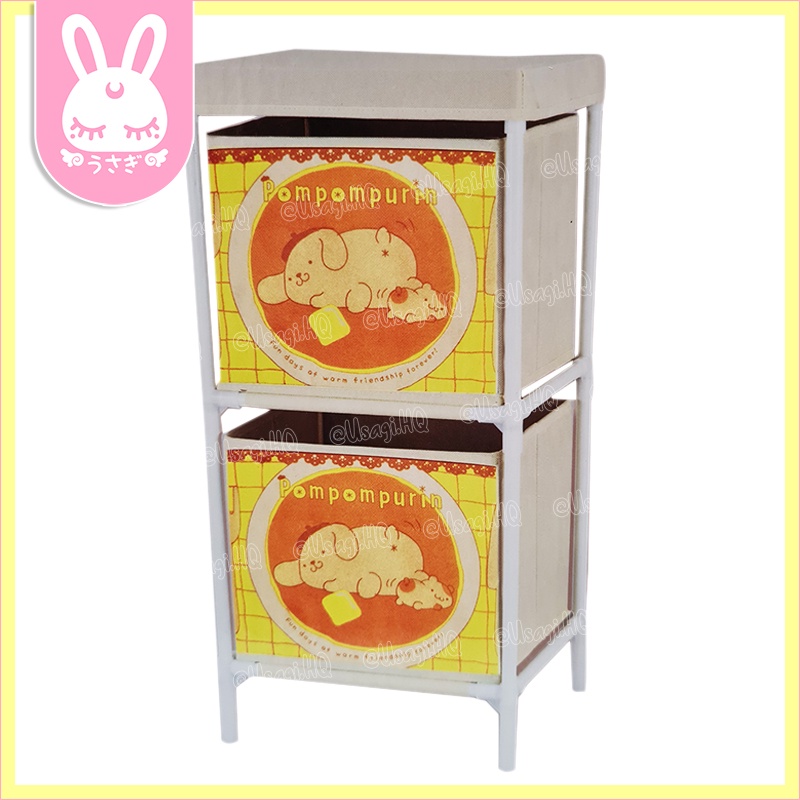 Sanrio Hello Kitty Pochacco Pompompurin Relax Time TOREBA 2-Tier ...