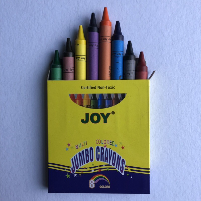 Joy Jumbo Crayons 8 Non-Toxic | Shopee Philippines