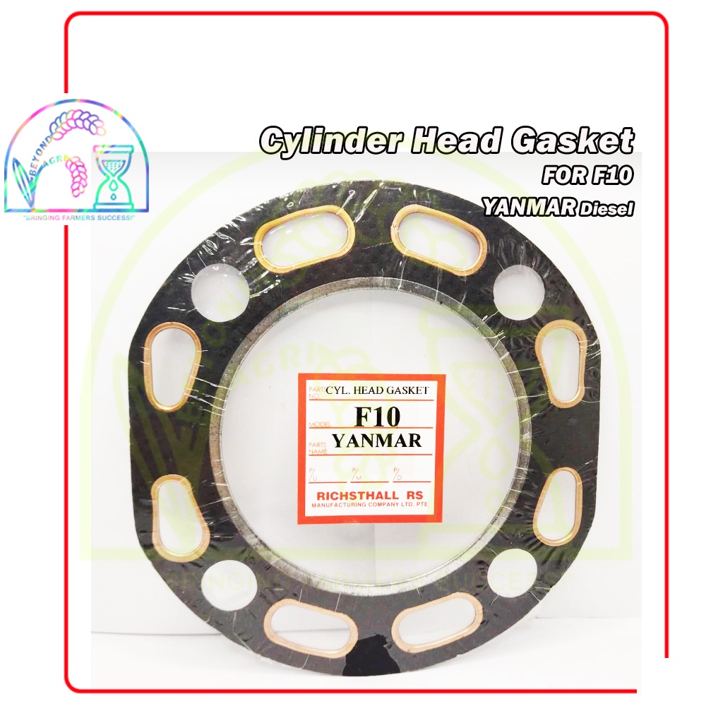Cylinder Head Gasket for Yanmar F4 FA4 F5 F6 F7 F8 F9 F10 Diesel Engine ...