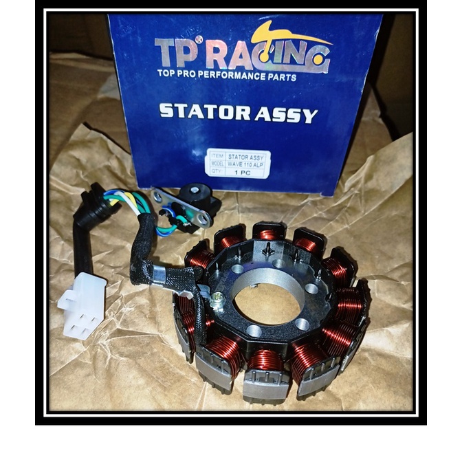STATOR ASSY WAVE 110 ALPHA TP RACING JAPAN | Shopee Philippines