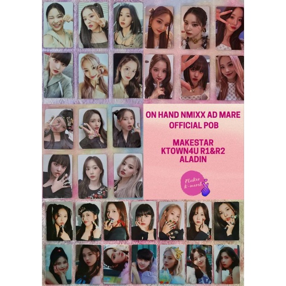 ONHAND - NMIXX - AD MARE Official POB (Light Ver.) [Makestar/Ktown4u ...