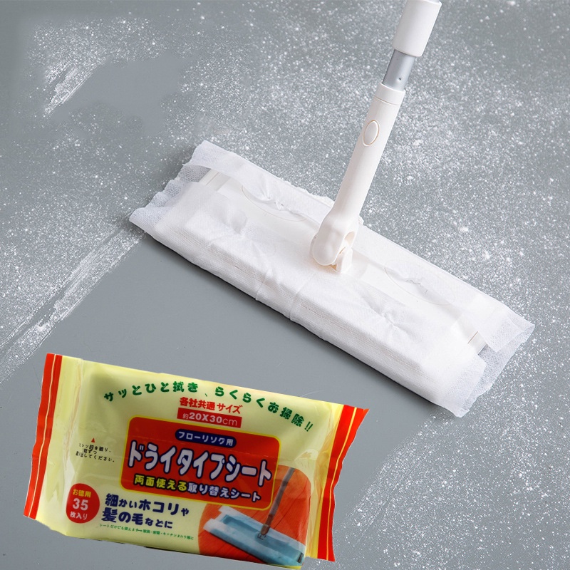 Wiper Sheet Floor Dry Tissue Floor Cleaning Wipes Electrostatic Flat ...