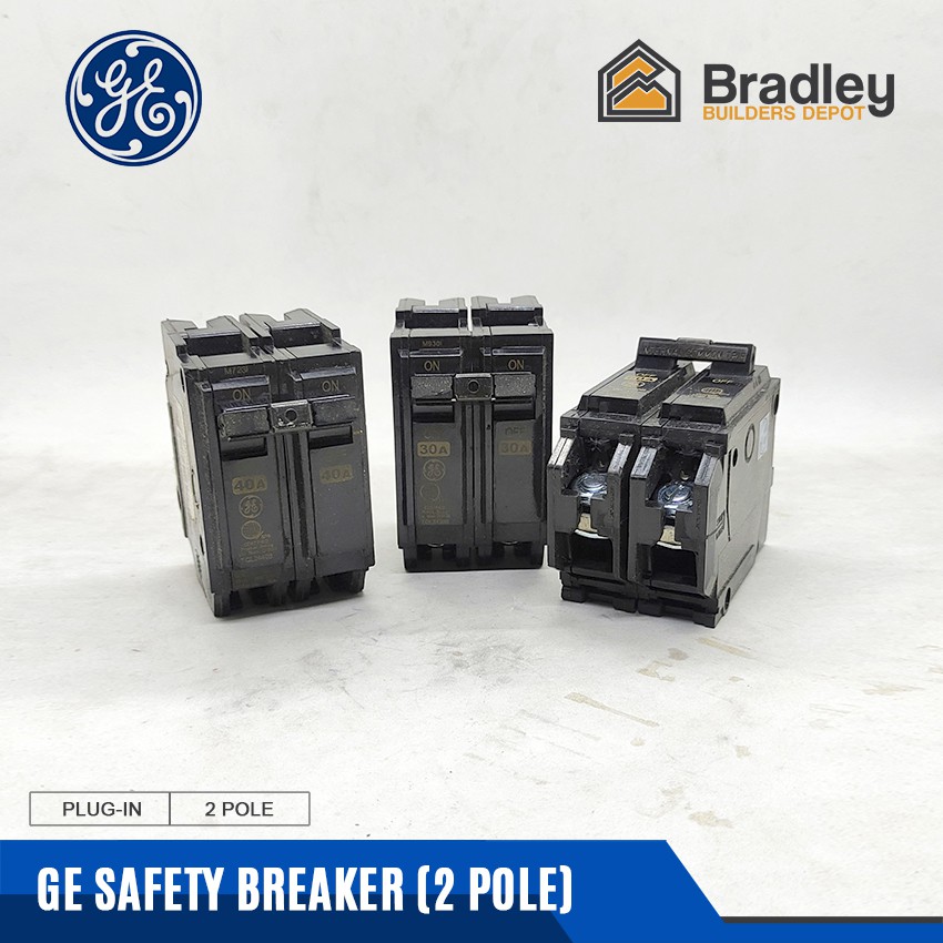 GE Plug-in Type Circuit Breaker TQL (2 Pole) | Shopee Philippines
