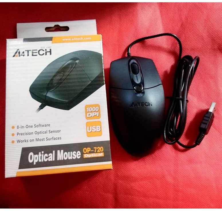 4TECH OPTICAL MOUSE WHEEL (USB ) | Shopee Philippines